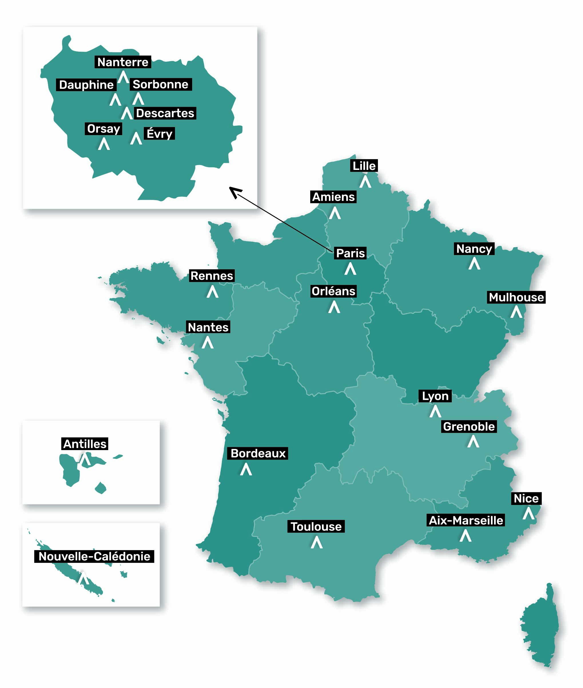 Réseau des MIAGE de France - Licence et Master MIAGE
